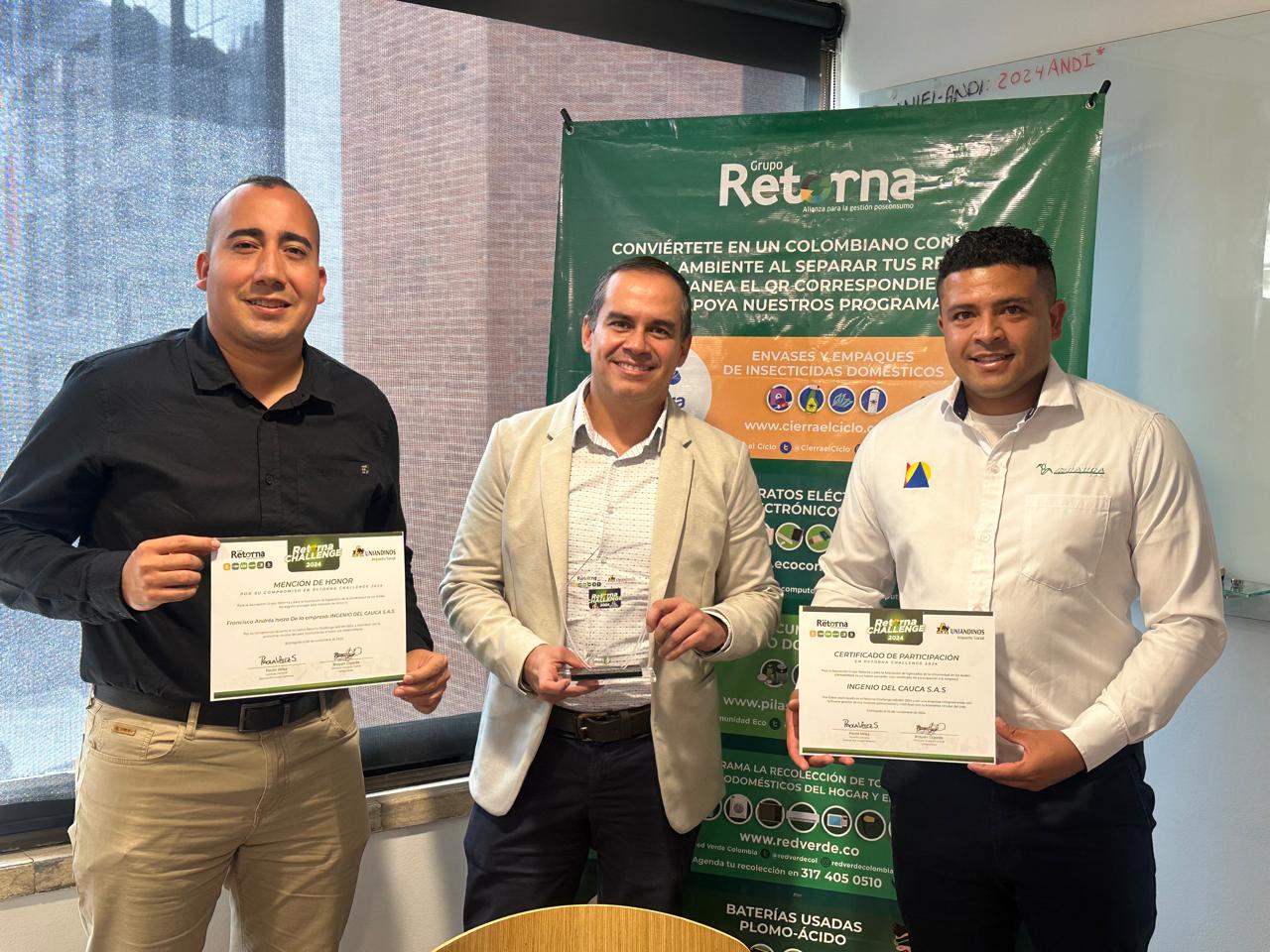 INCAUCA HA SIDO RECONOCIDA CON EL PRIMER LUGAR EN EL RETORNA CHALLENGE ...